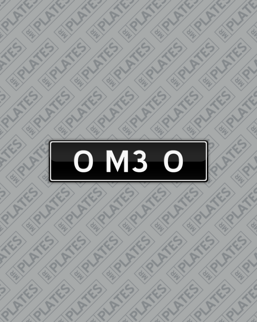 0 M3 0 (Oh M3 Oh) Number Plates For Sale, QLD - MrPlates
