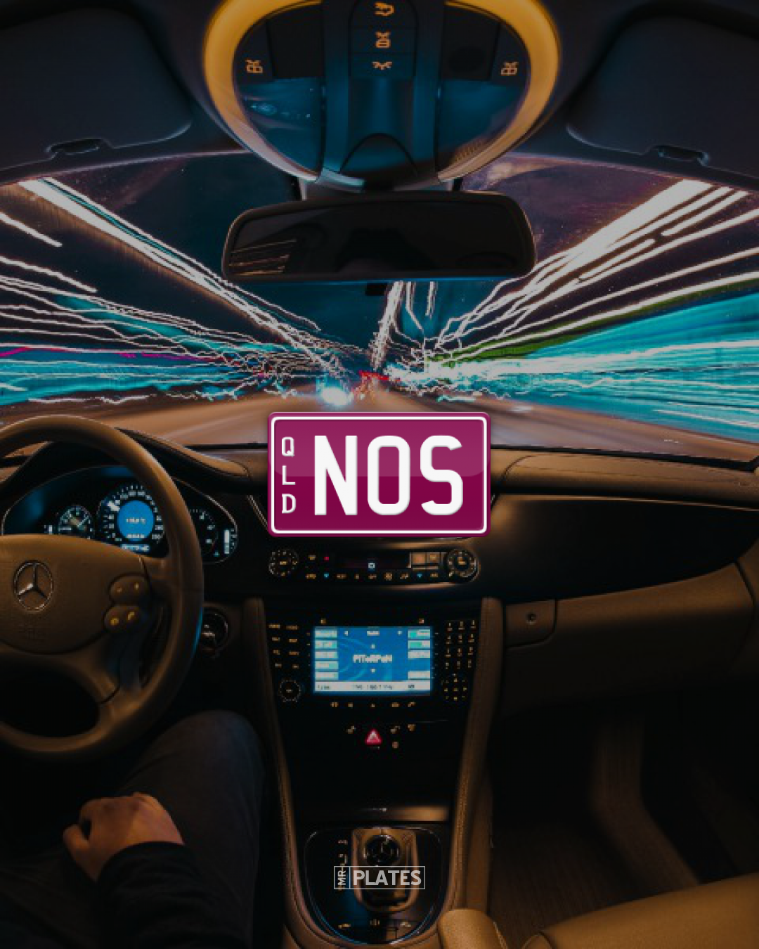 NOS (Nitrous Oxide) Number Plates For Sale, QLD - MrPlates