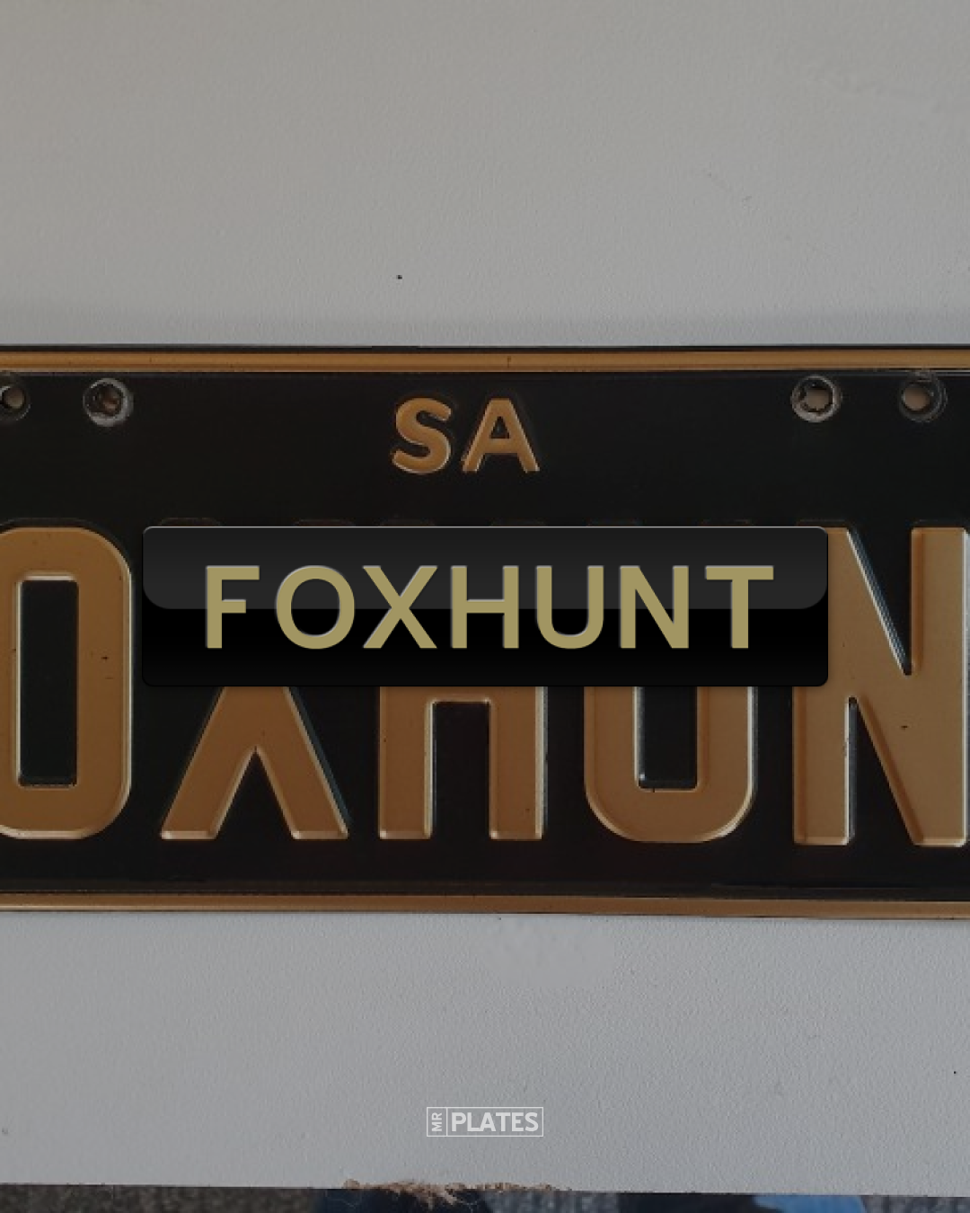 FOXHUNT (Fox Hunter) Number Plates For Sale, SA - MrPlates