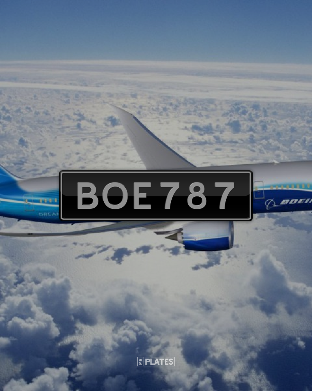 BOE787 (BOEING-787) Number Plates For Sale, NSW - MrPlates