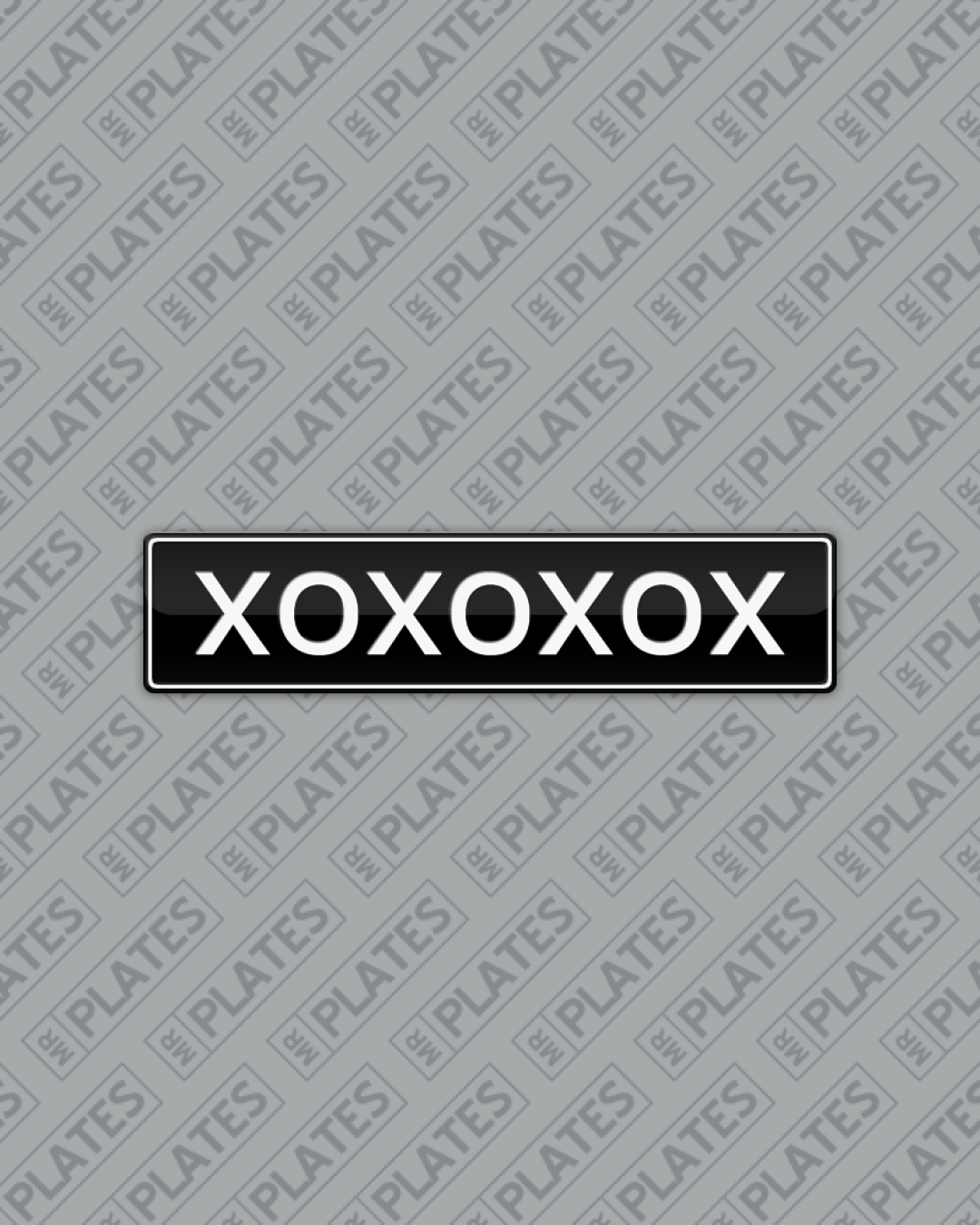 XOXOXOX (QLD1QLD) Number Plates For Sale, QLD - MrPlates