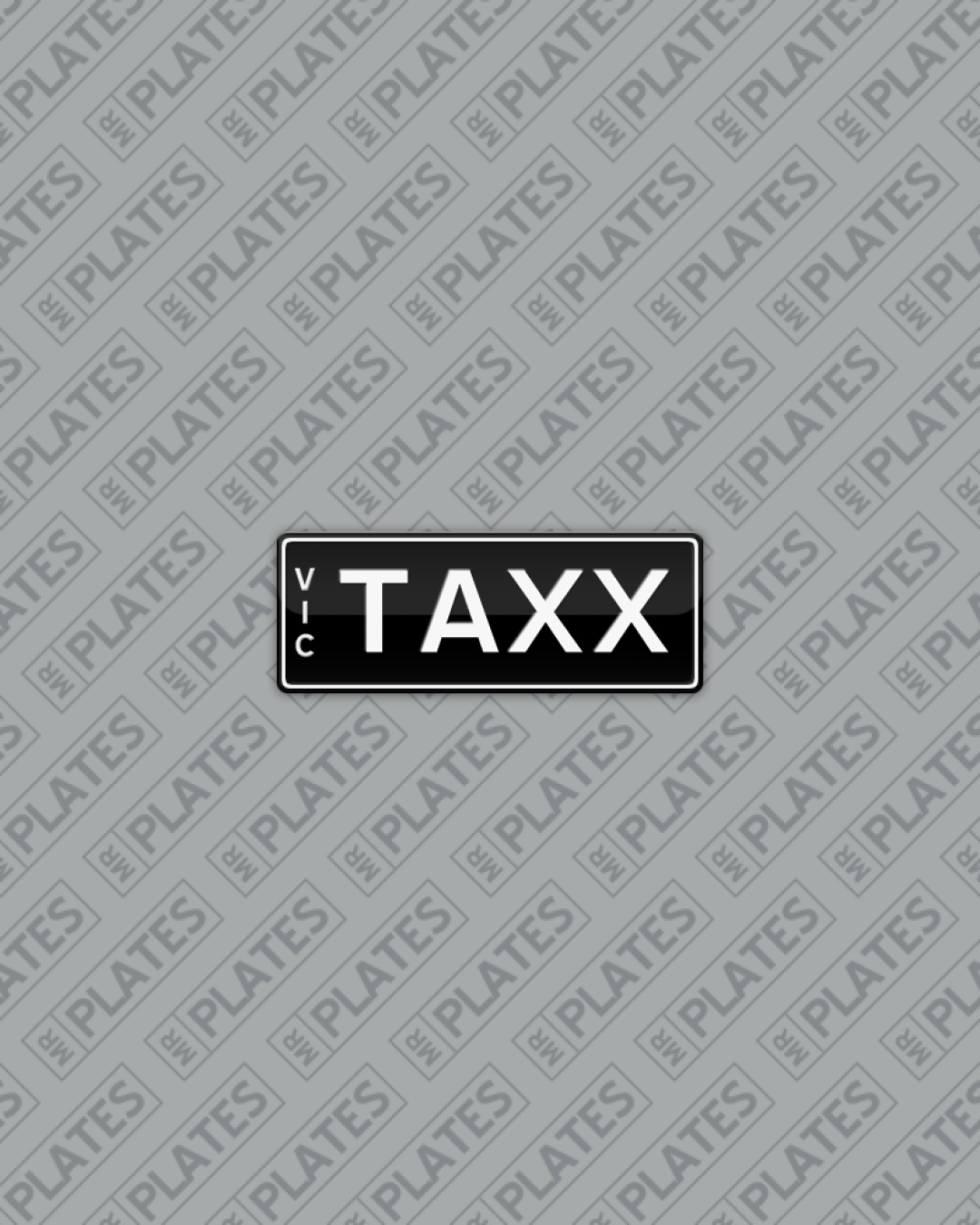 TAXX (TAX) Number Plates For Sale, VIC - MrPlates