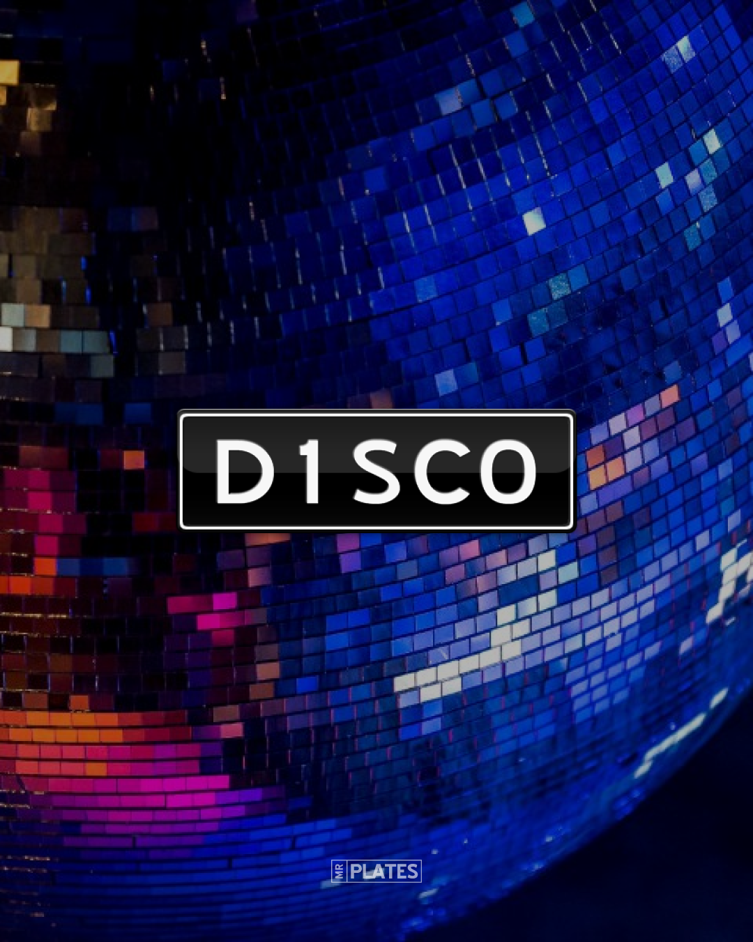 D1SC0 (Discovery Disco DJ) Number Plates For Sale, VIC - MrPlates