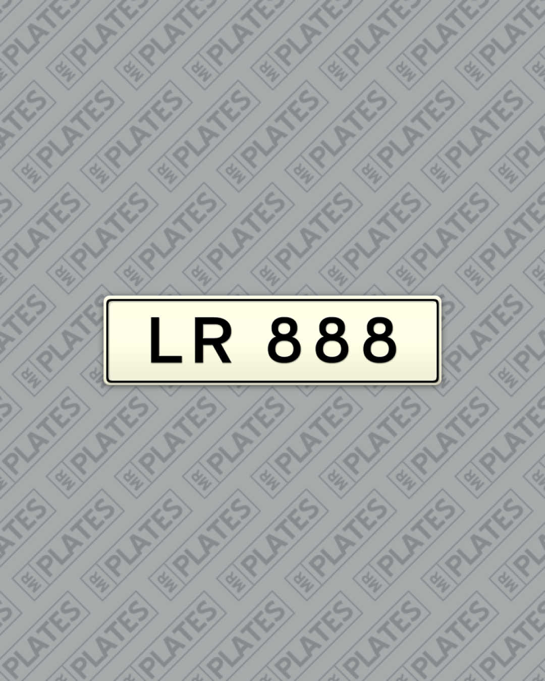 LR 888 (LR888) Number Plates For Sale, ACT - MrPlates