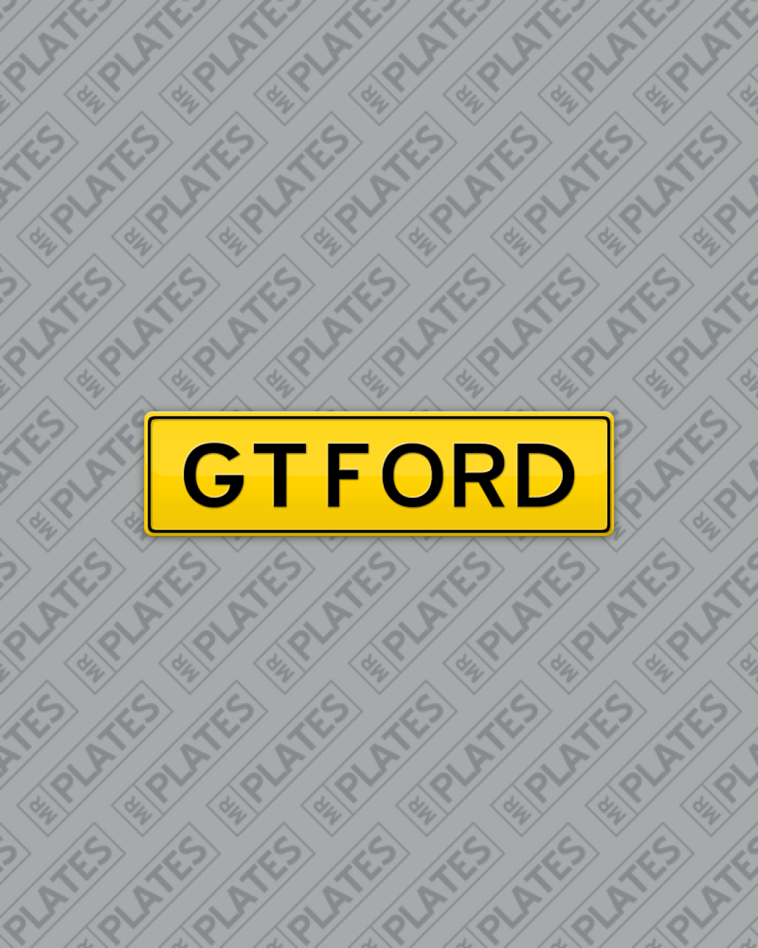 GTFORD (GT Ford) Number Plates For Sale, NSW - MrPlates
