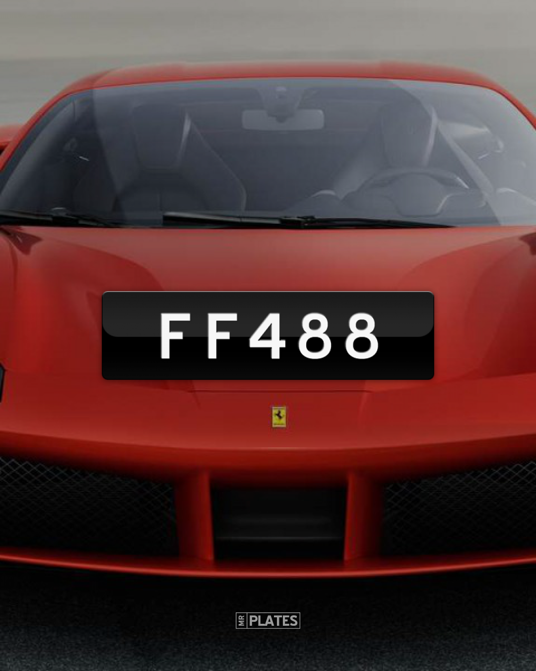 FF488 (Ferrari F488) Number Plates For Sale, WA - MrPlates