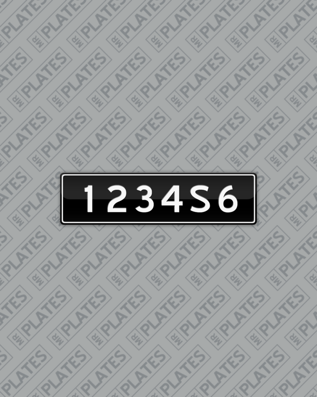 1234S6 (Looks Like 123456) Number Plates For Sale, NSW - MrPlates