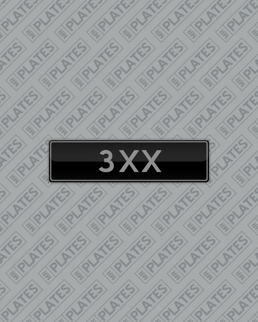 3XX Number Plates For Sale, NSW - MrPlates