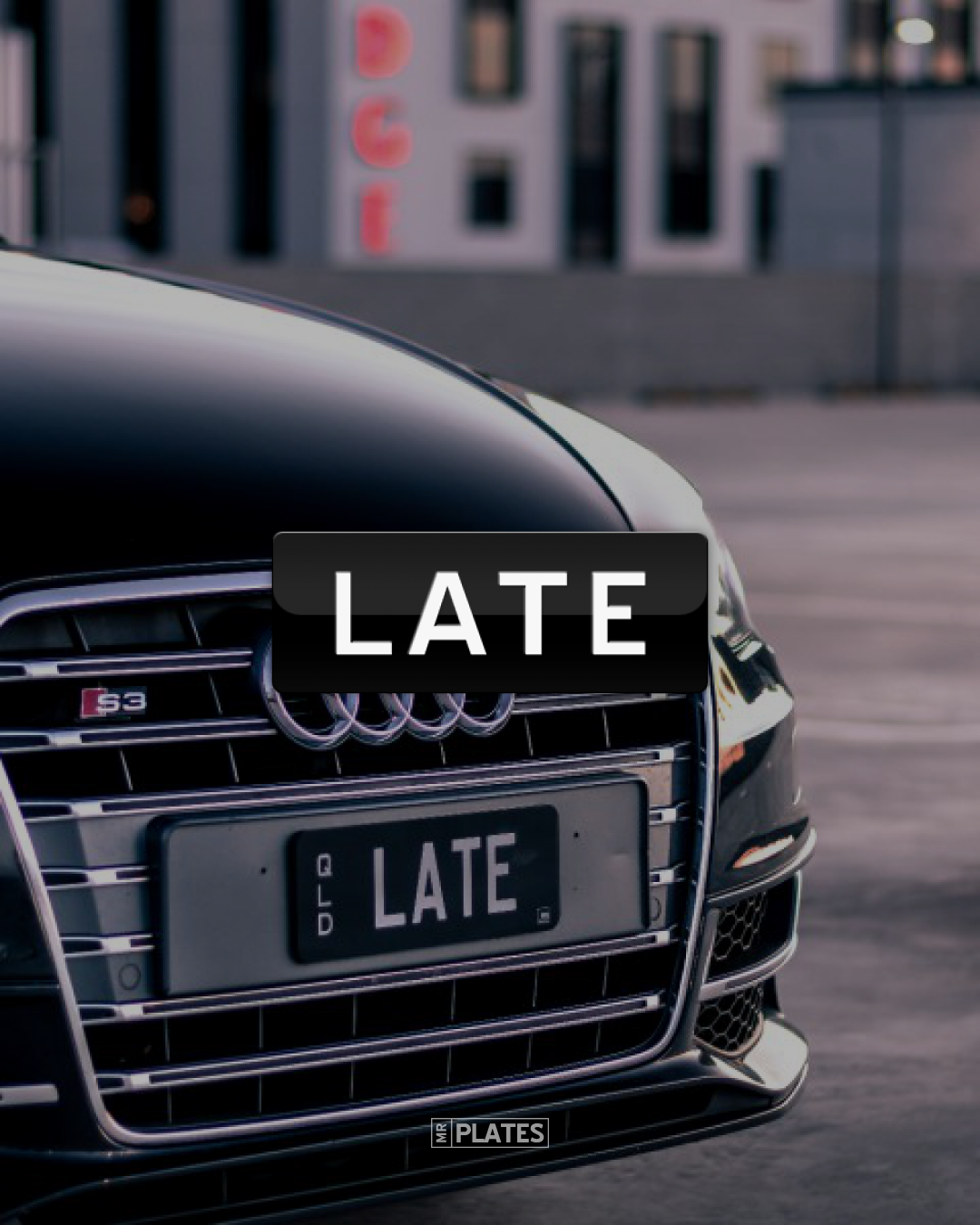 LATE Number Plates For Sale, QLD - MrPlates