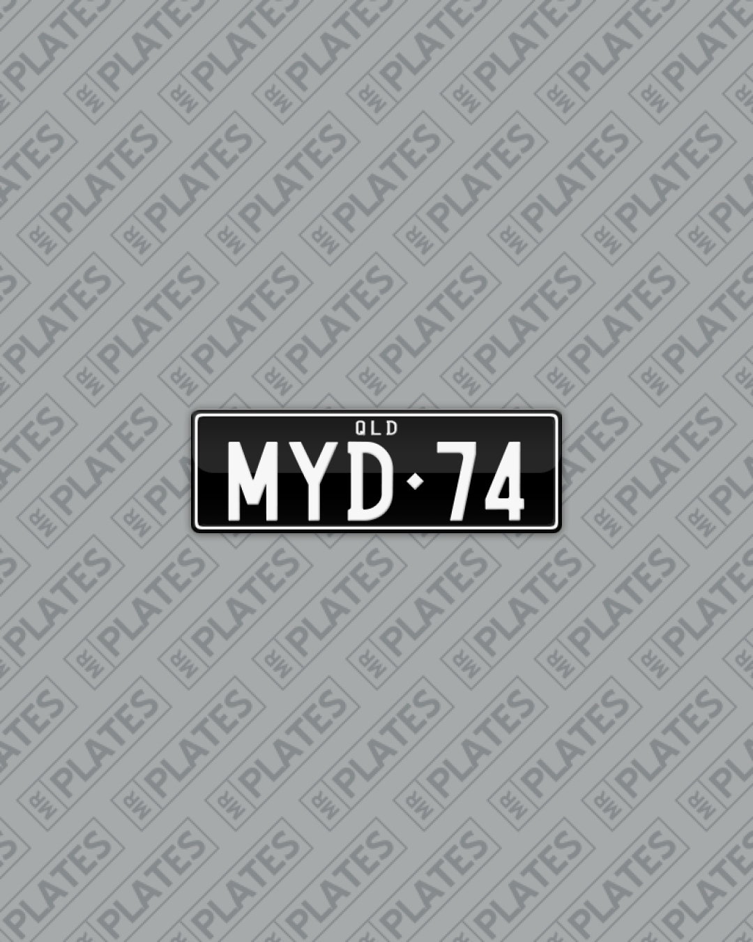 MYD·74 (MYD 74) Number Plates For Sale, QLD - MrPlates