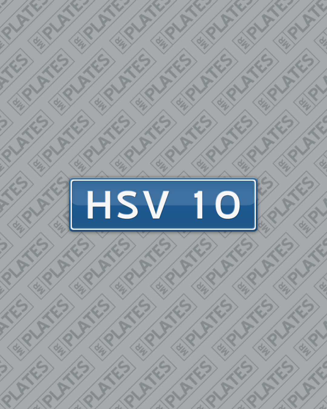 HSV 10 Number Plates For Sale, QLD - MrPlates