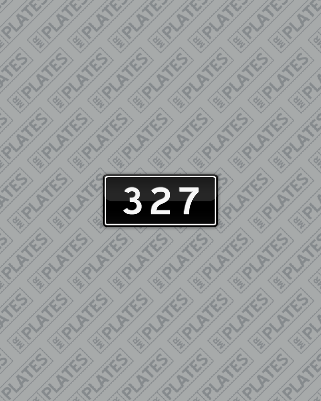 327 Number Plates For Sale, VIC - MrPlates