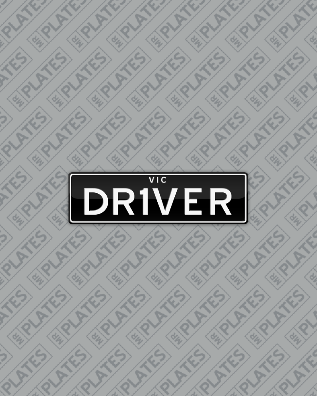 DR1VER Number Plates For Sale, VIC - MrPlates