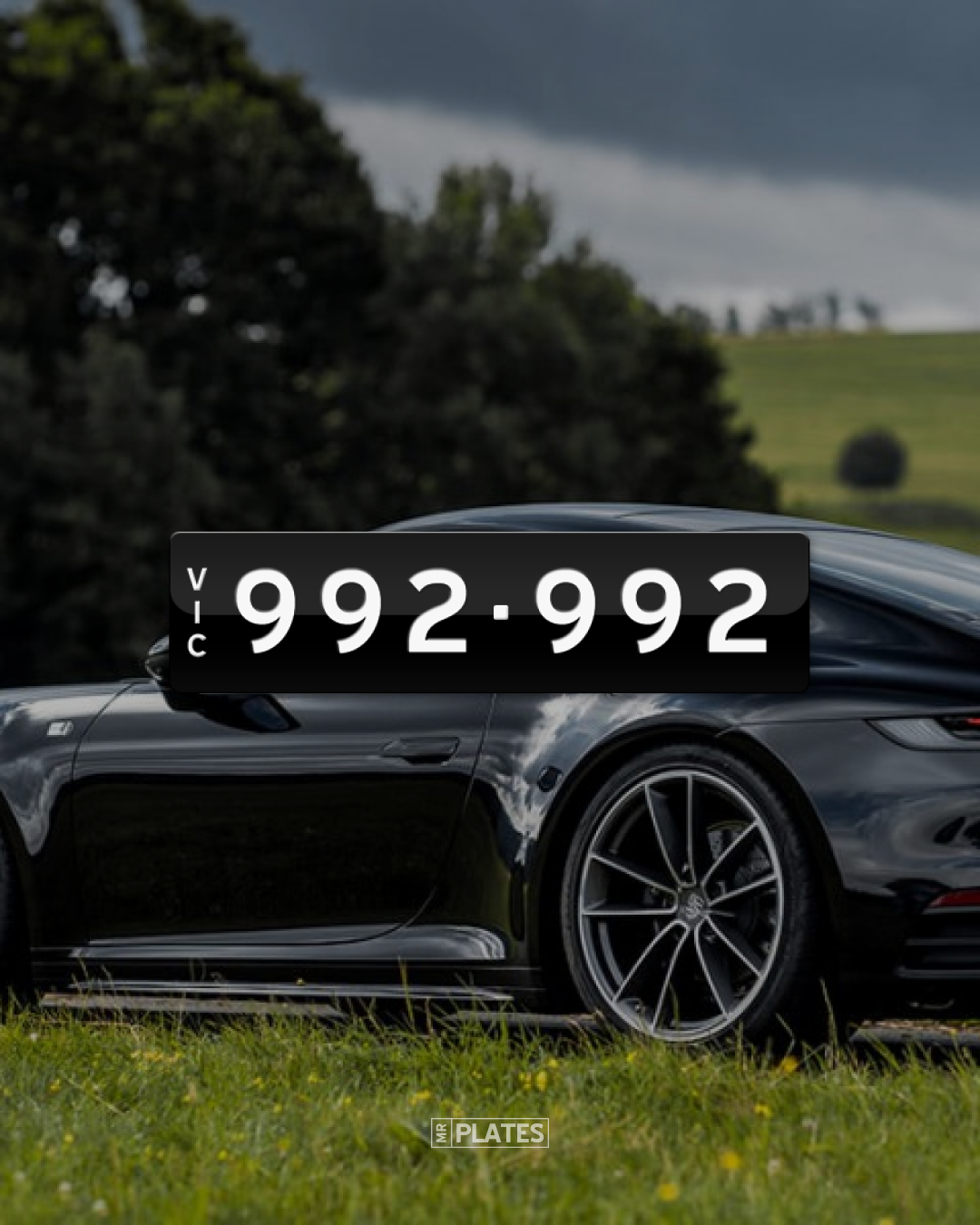 992·992 (Porsche 911, Premium Numeric) Number Plates For Sale, VIC ...