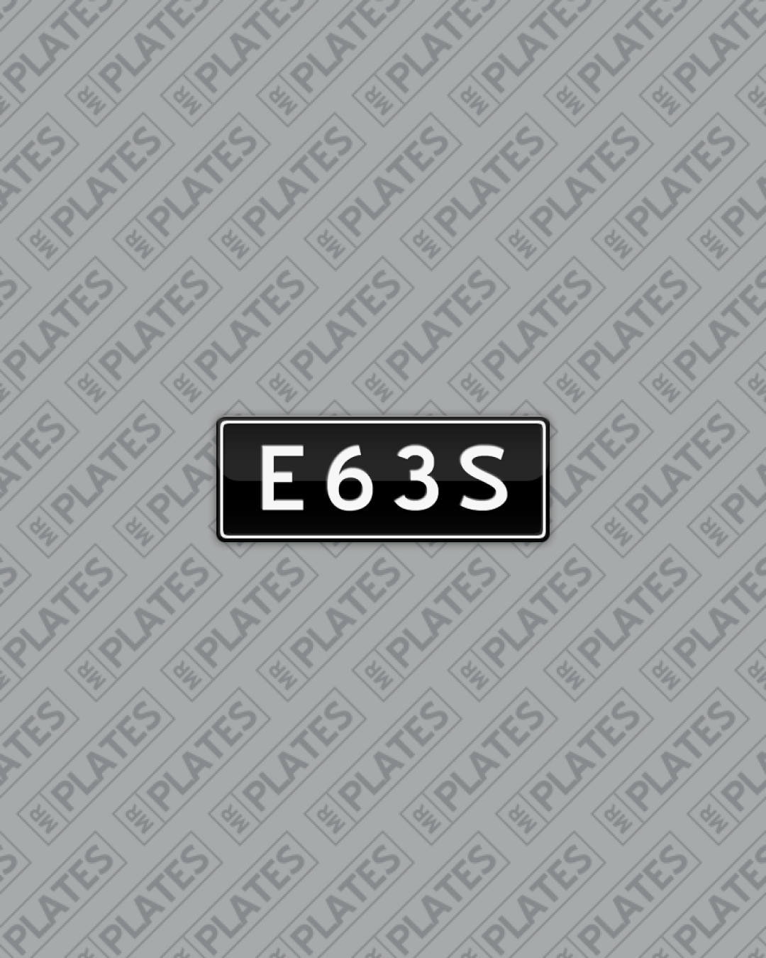 E63S (Mercedes E63S AMG) Number Plates For Sale, TAS - MrPlates