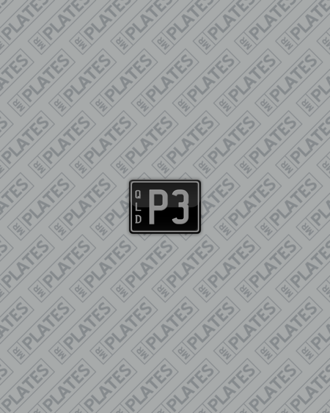 P3 Number Plates For Sale, QLD - MrPlates
