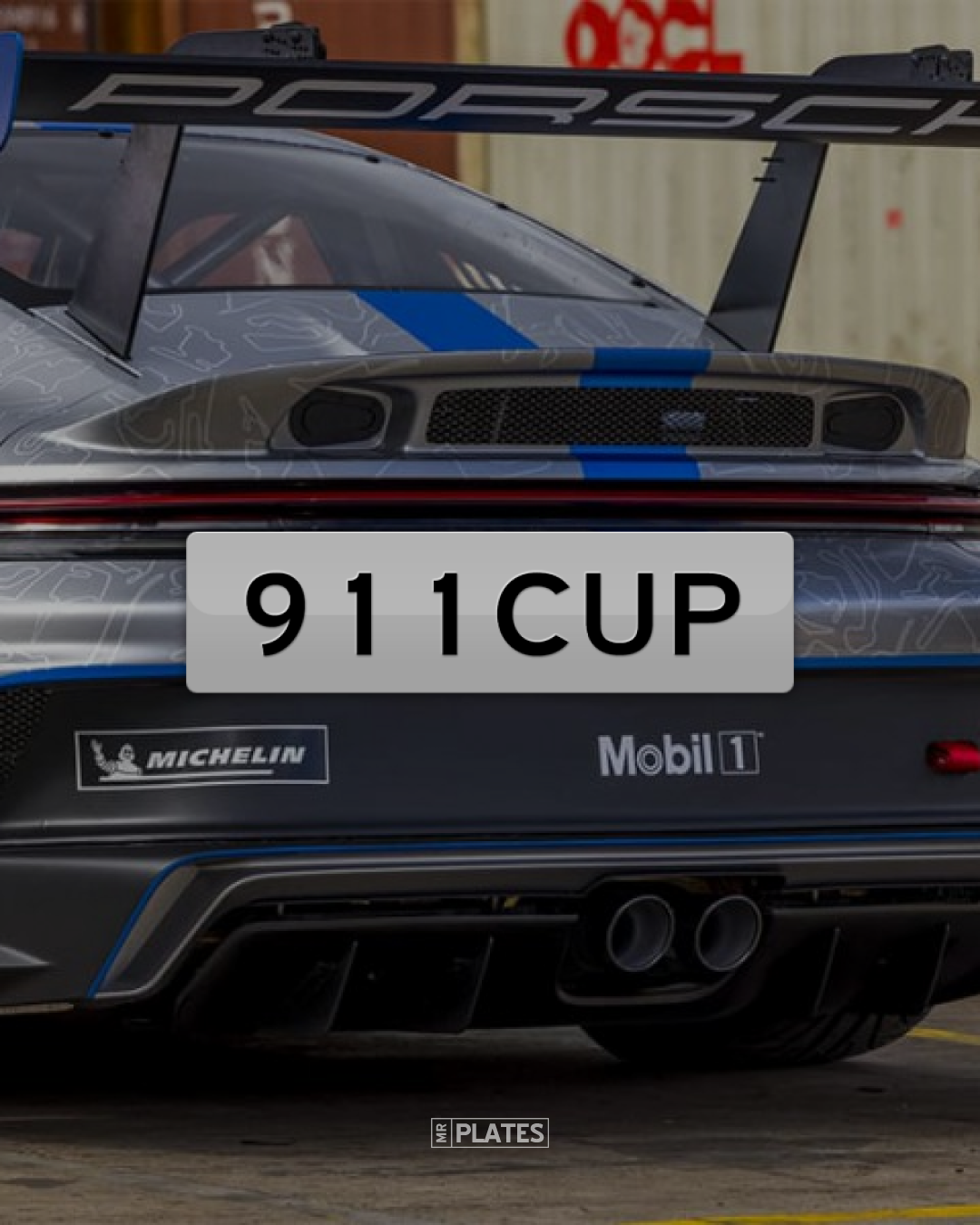 911CUP (Own A 911 GT Car?) Number Plates For Sale, NSW - MrPlates