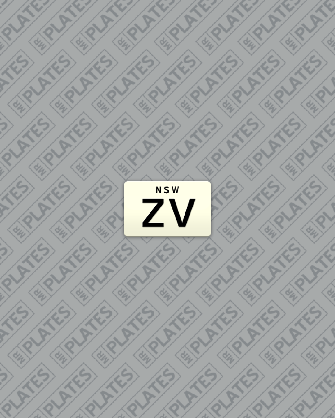 ZV Number Plates For Sale, NSW - MrPlates