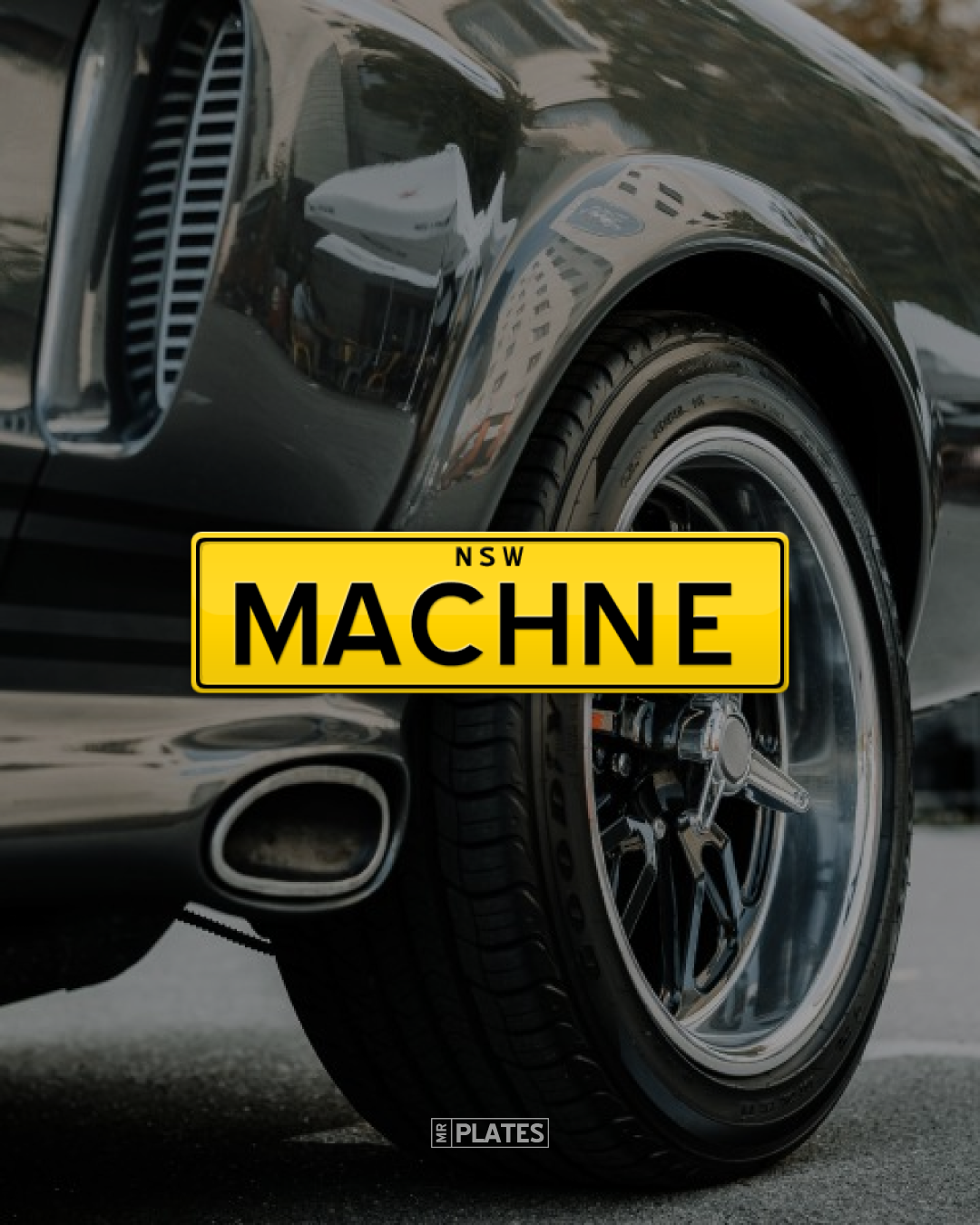 MACHNE (MACHINE) Number Plates For Sale, NSW - MrPlates