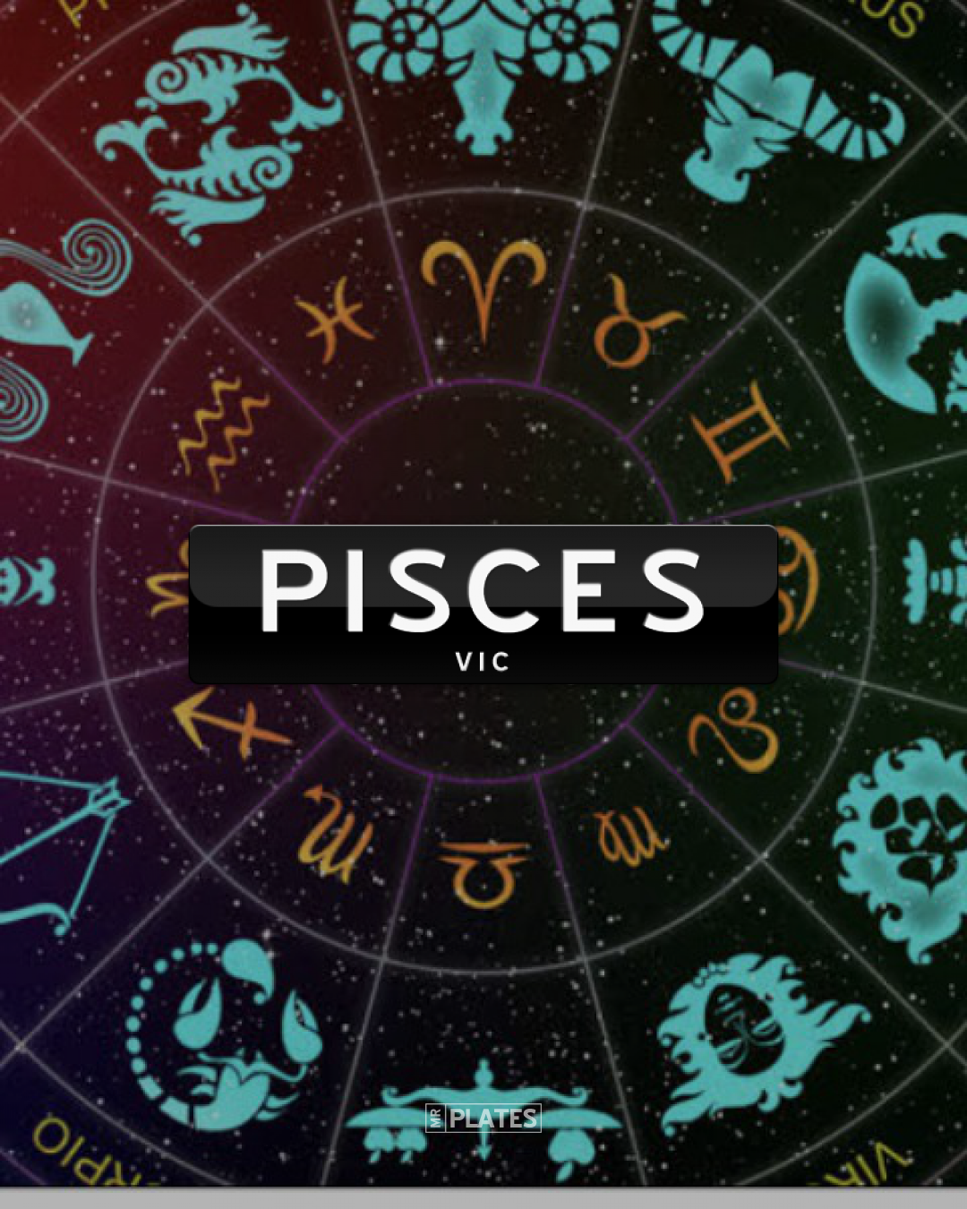 PISCES Number Plates For Sale, VIC - MrPlates