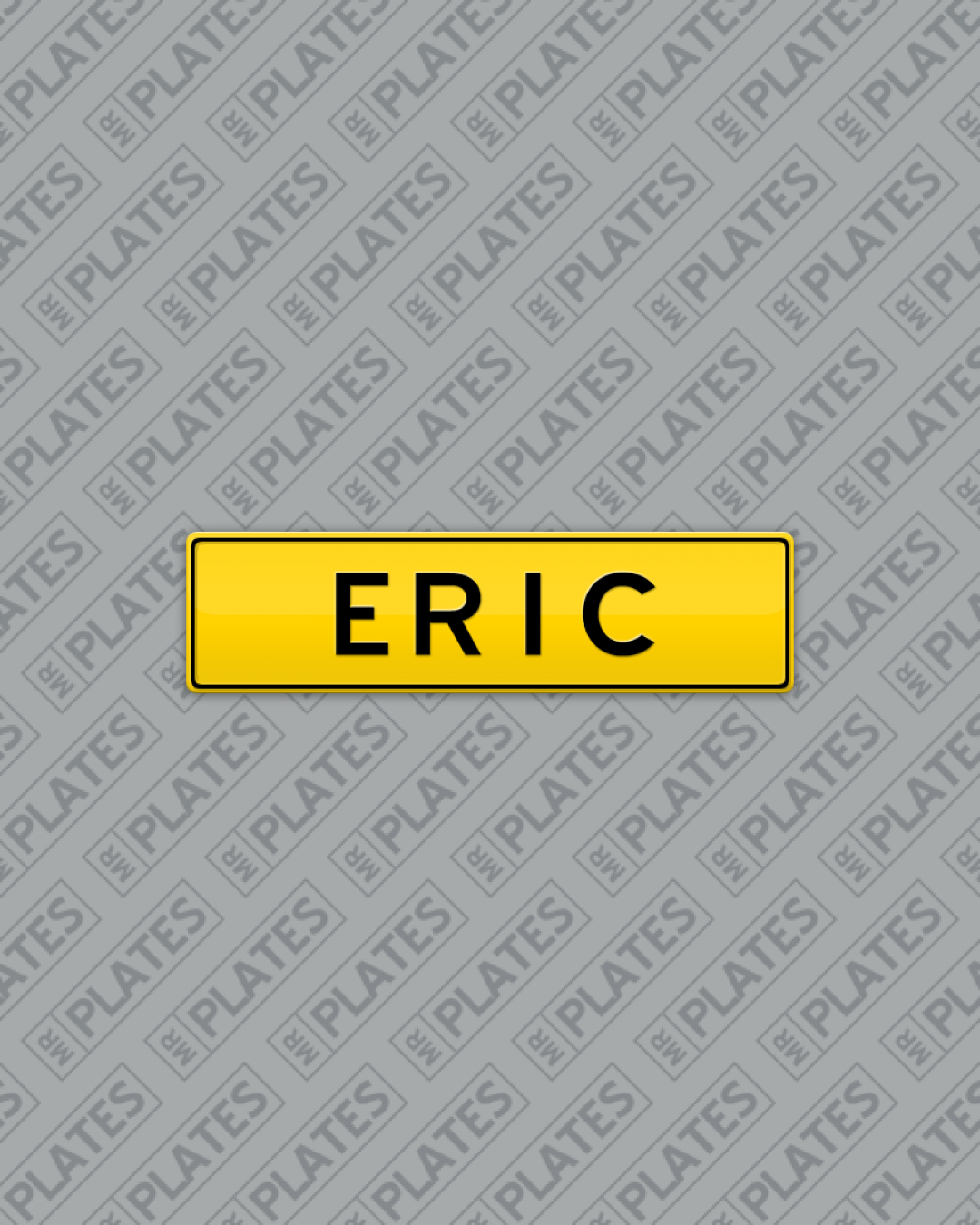 ERIC (English Name.) Number Plates For Sale, NSW - MrPlates
