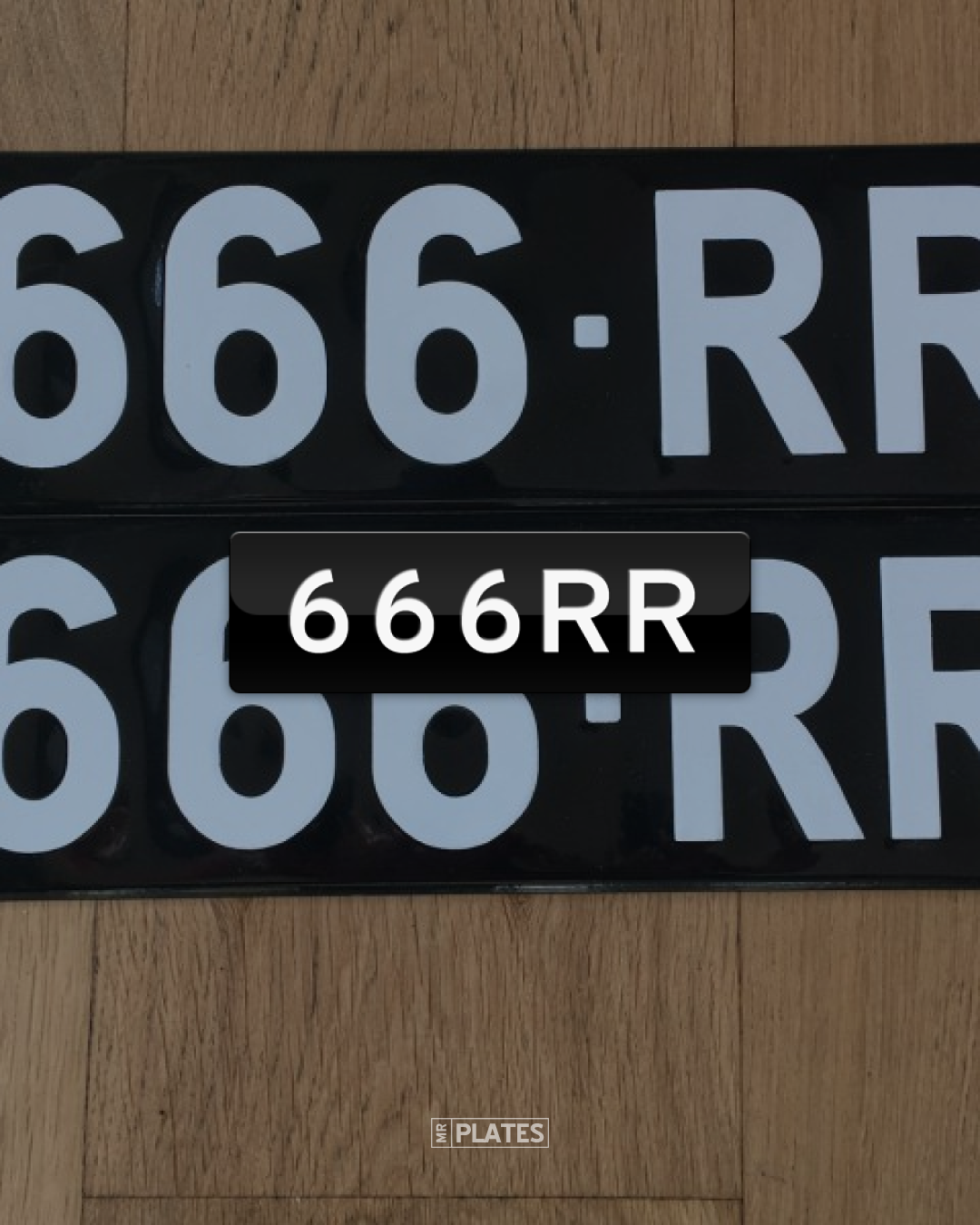 666RR (666.RR) Number Plates For Sale, VIC - MrPlates