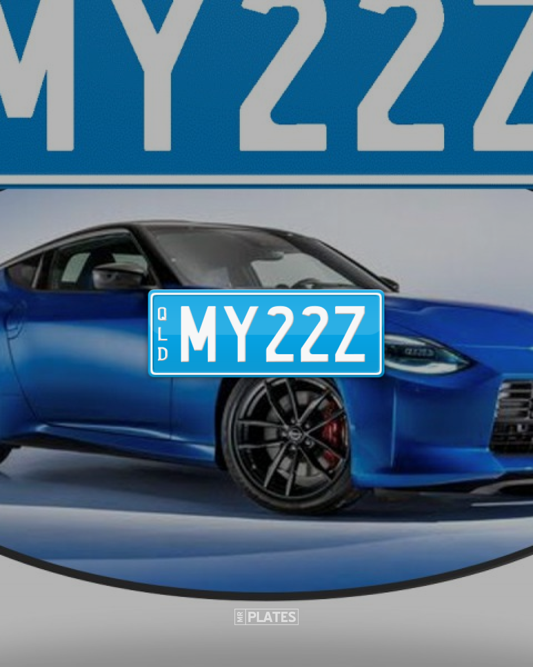 MY22Z (Model Year 2022 Or MY 2022 Nissan Z) Number Plates For Sale, QLD ...