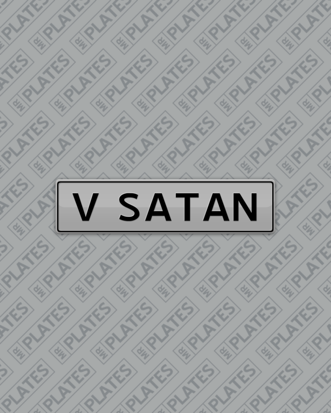 V SATAN Number Plates For Sale, VIC - MrPlates