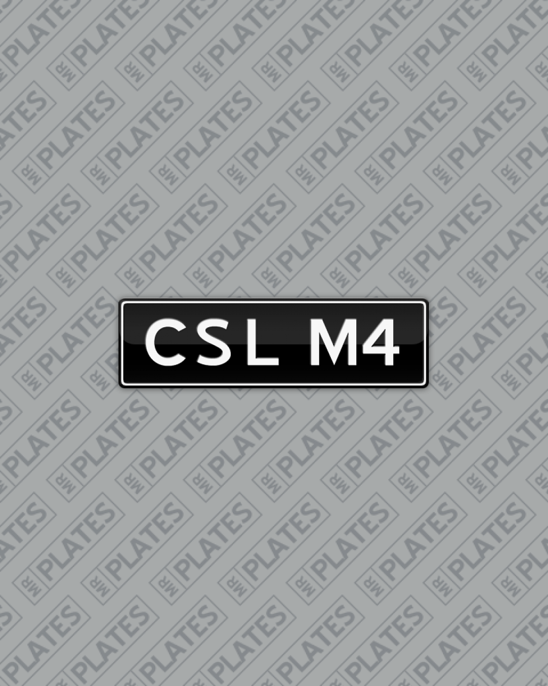 CSL M4 Number Plates For Sale, NSW - MrPlates