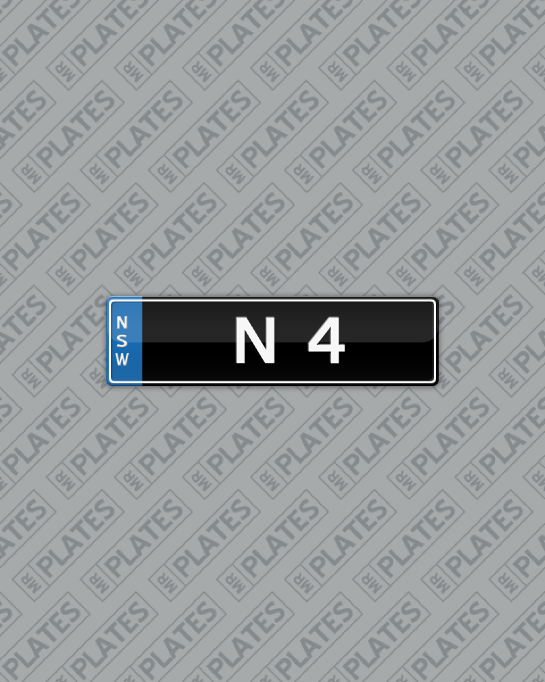 N 4 Number Plates For Sale, NSW - MrPlates