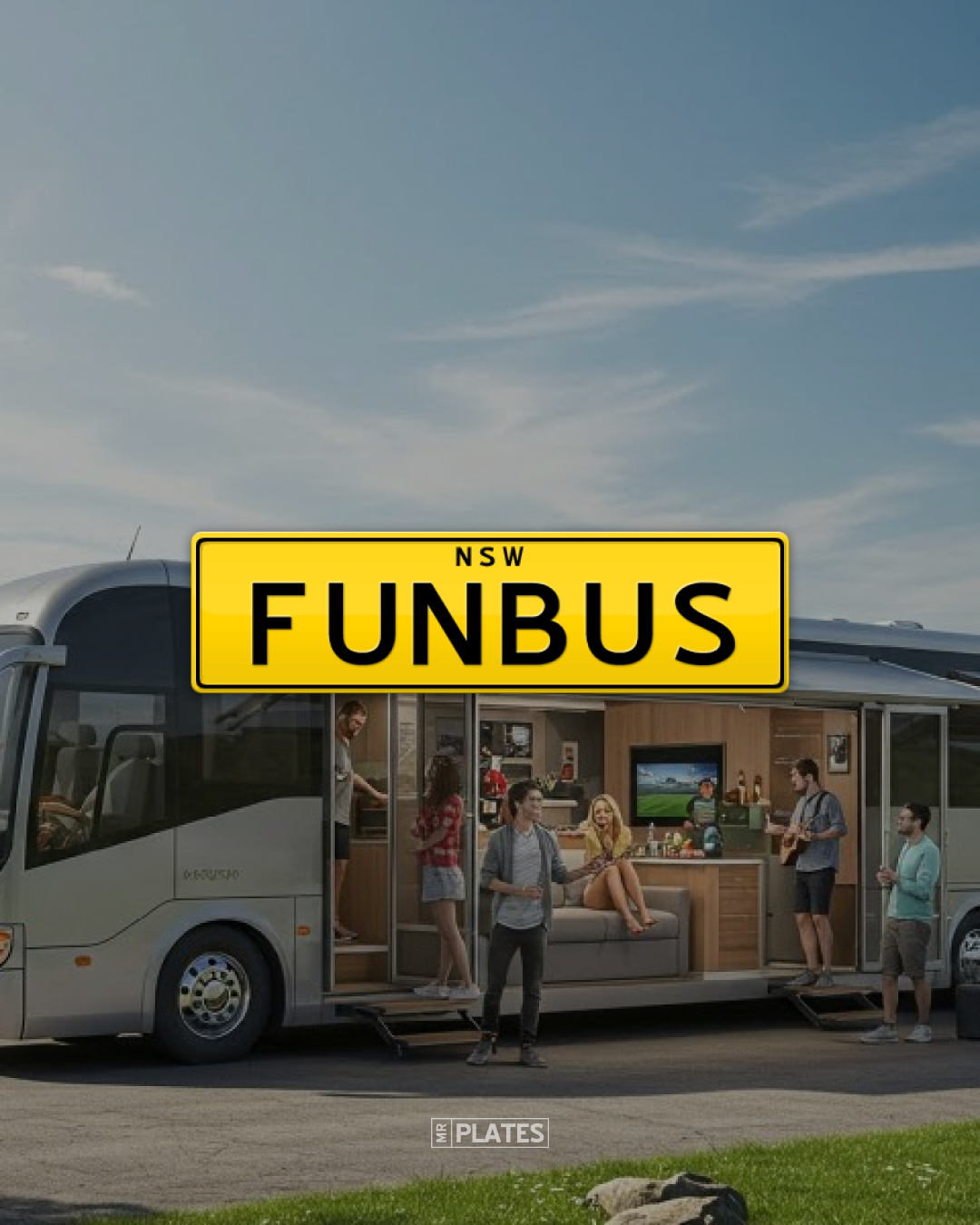 FUNBUS (A Fun Bus) Number Plates For Sale, NSW - MrPlates