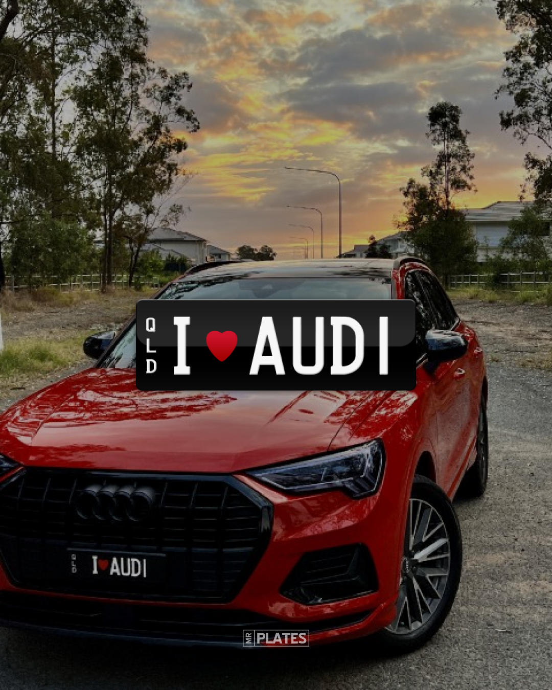 IAUD1 (I Love Audi) Number Plates For Sale, QLD - MrPlates
