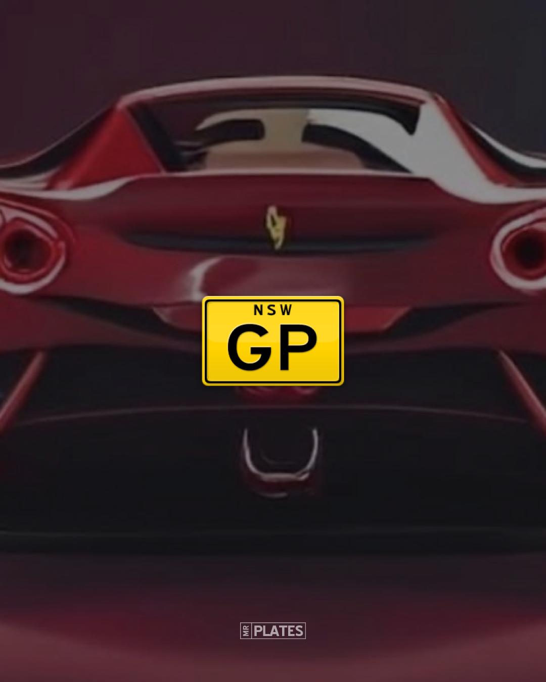 GP (GP Plate General Practitioner/Grand Prix) Number Plates For Sale ...