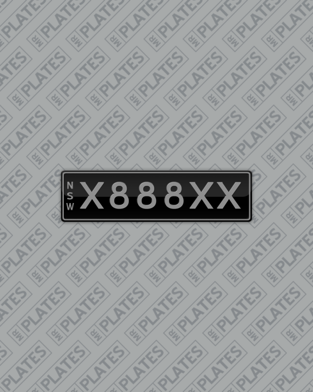 X888XX (Lucky Number 888) Number Plates For Sale, NSW - MrPlates
