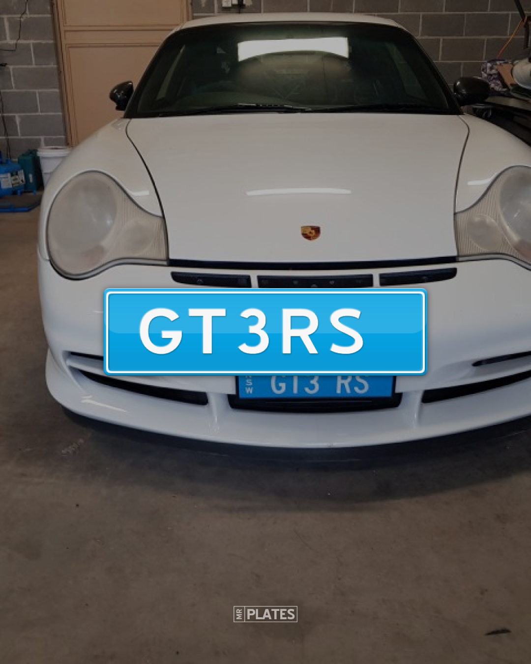 GT3RS (Porsche GT3RS) Number Plates For Sale, NSW - MrPlates
