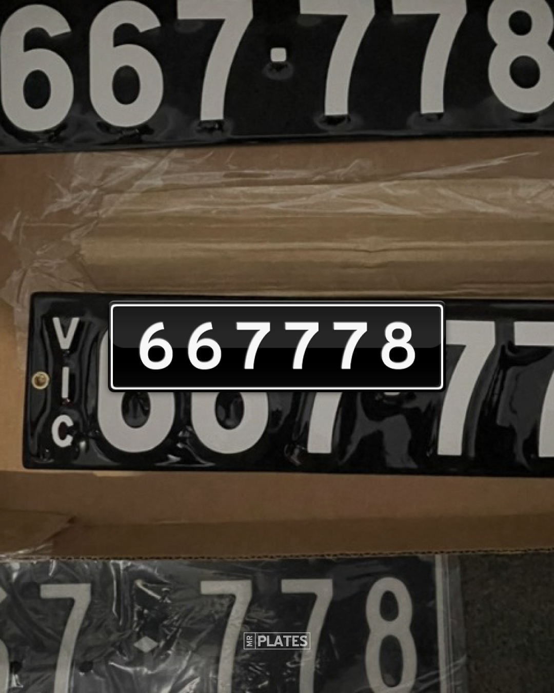667778 (Lucky And Fortune Numbers) Number Plates For Sale, VIC - MrPlates