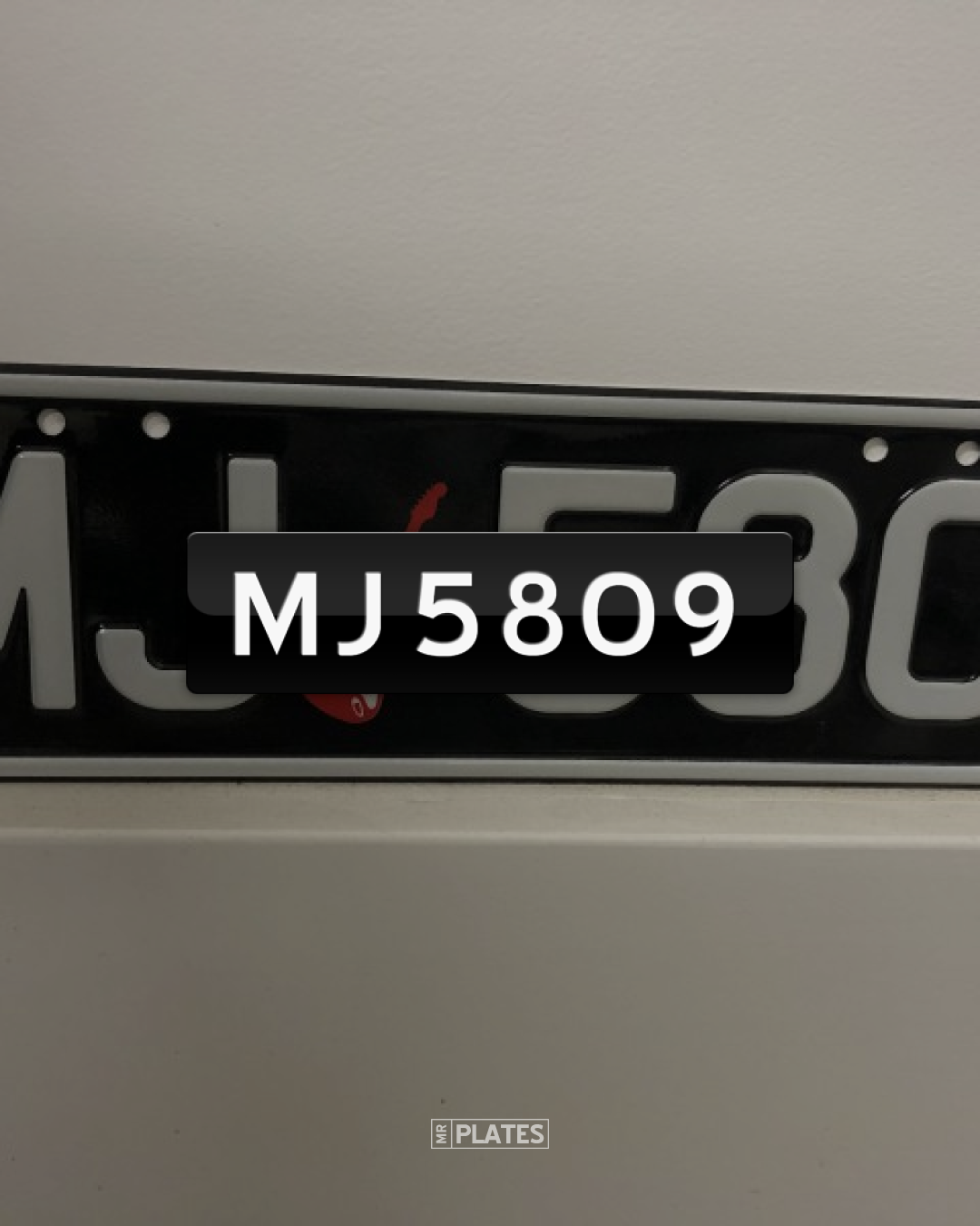 MJ5809 (Michael Jackson 5809) Number Plates For Sale, VIC - MrPlates