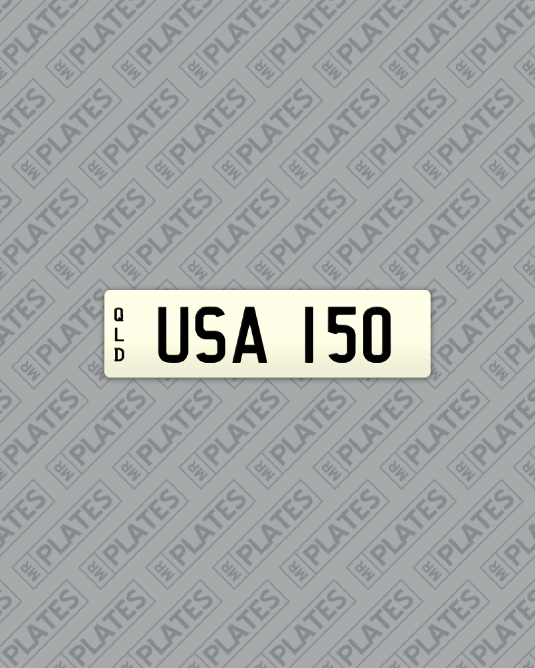 USA 150 Number Plates For Sale, QLD - MrPlates