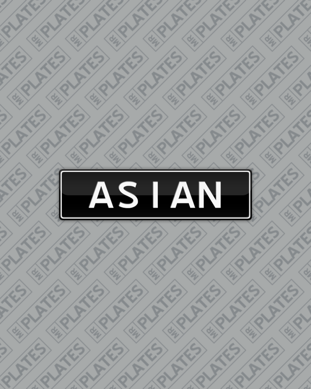 ASIAN Number Plates For Sale, VIC - MrPlates