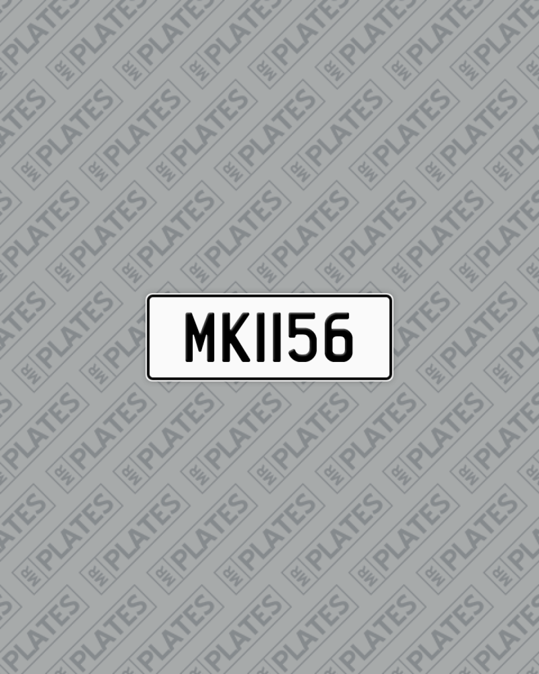MKII56 (Mark 2 1956) Number Plates For Sale - MrPlates
