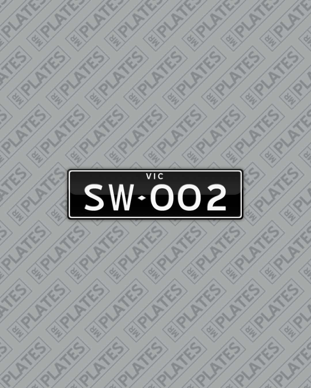 SW 002 Personalised Vic Motorcycle Plates Number Plates For Sale VIC sw-002-personalised-vic-motorcycle-plates-number-plates-for-sale-vic