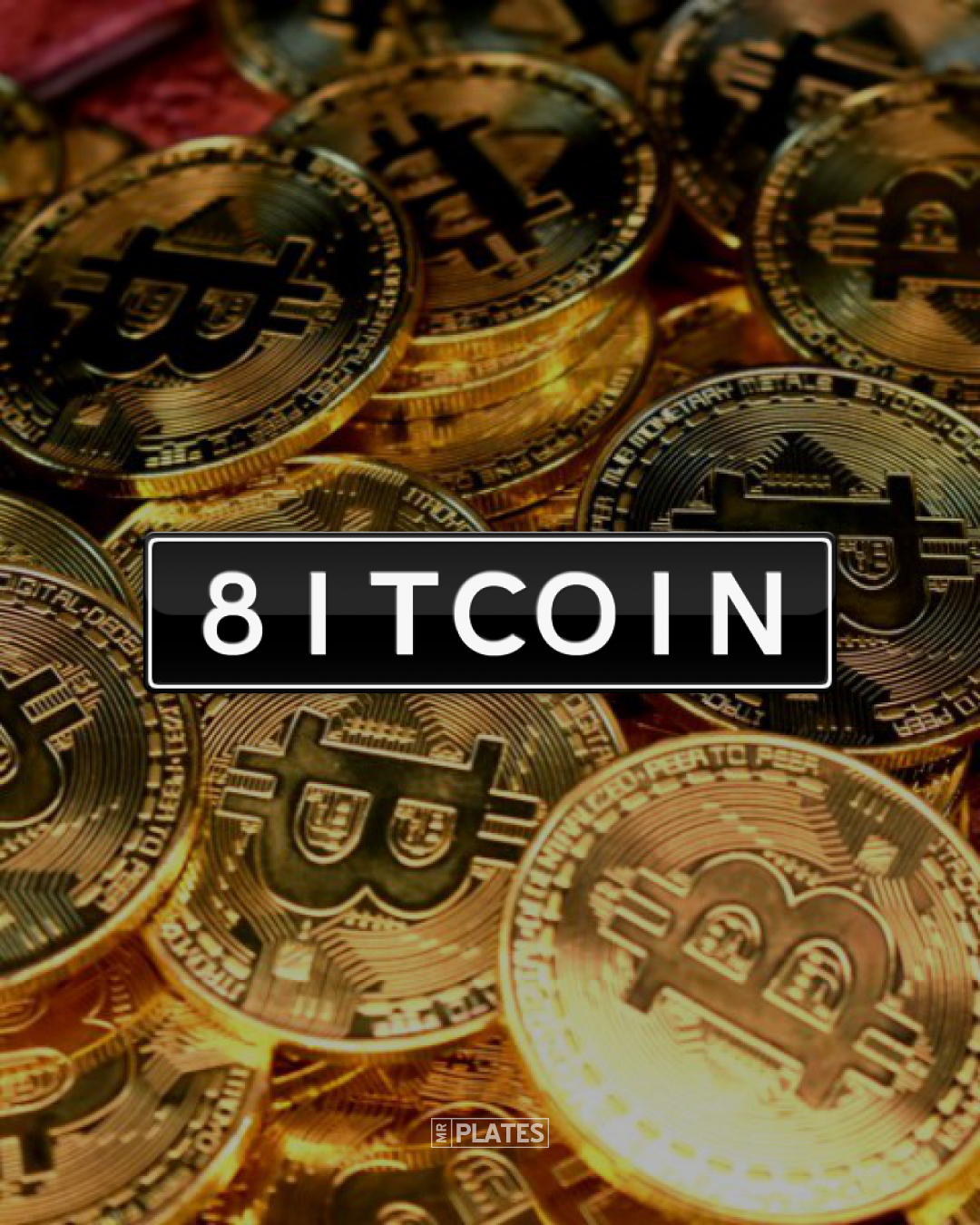 8ITCOIN (BITCOIN) Number Plates For Sale, WA - MrPlates