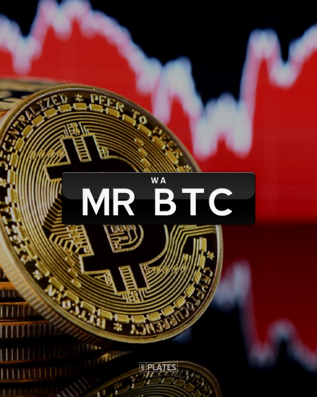 MR BTC Number Plates For Sale, WA - MrPlates