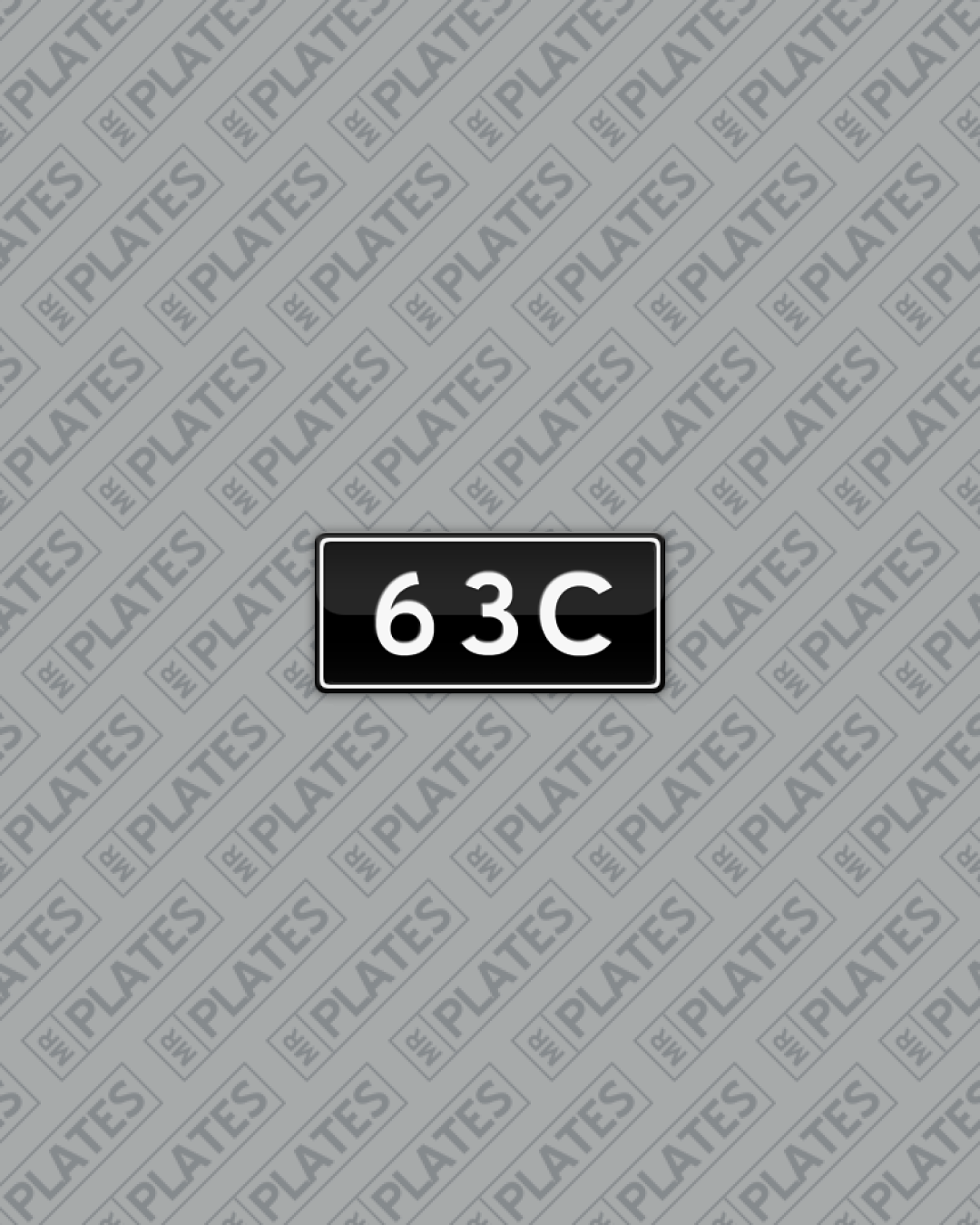 63C (Suite C63 AMG) Number Plates For Sale, NSW - MrPlates