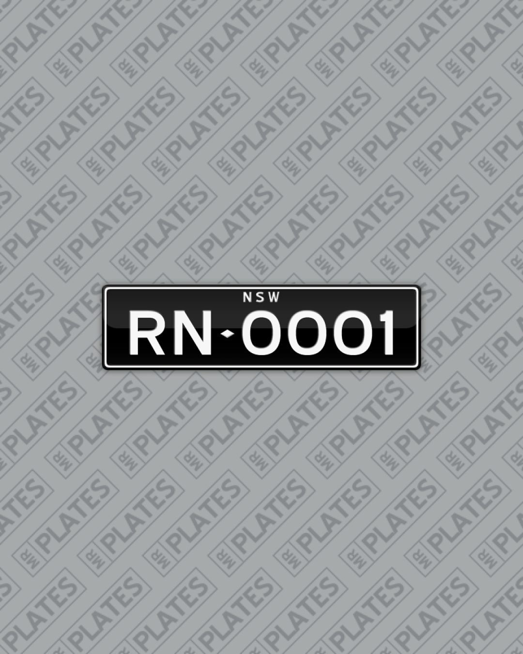RN·0001 (Registered Nurse Or Royal Navy Or Initia) Number Plates For ...