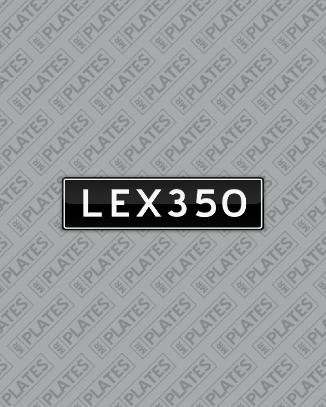 LEX350 (Lexus RX350) Number Plates For Sale, VIC - MrPlates