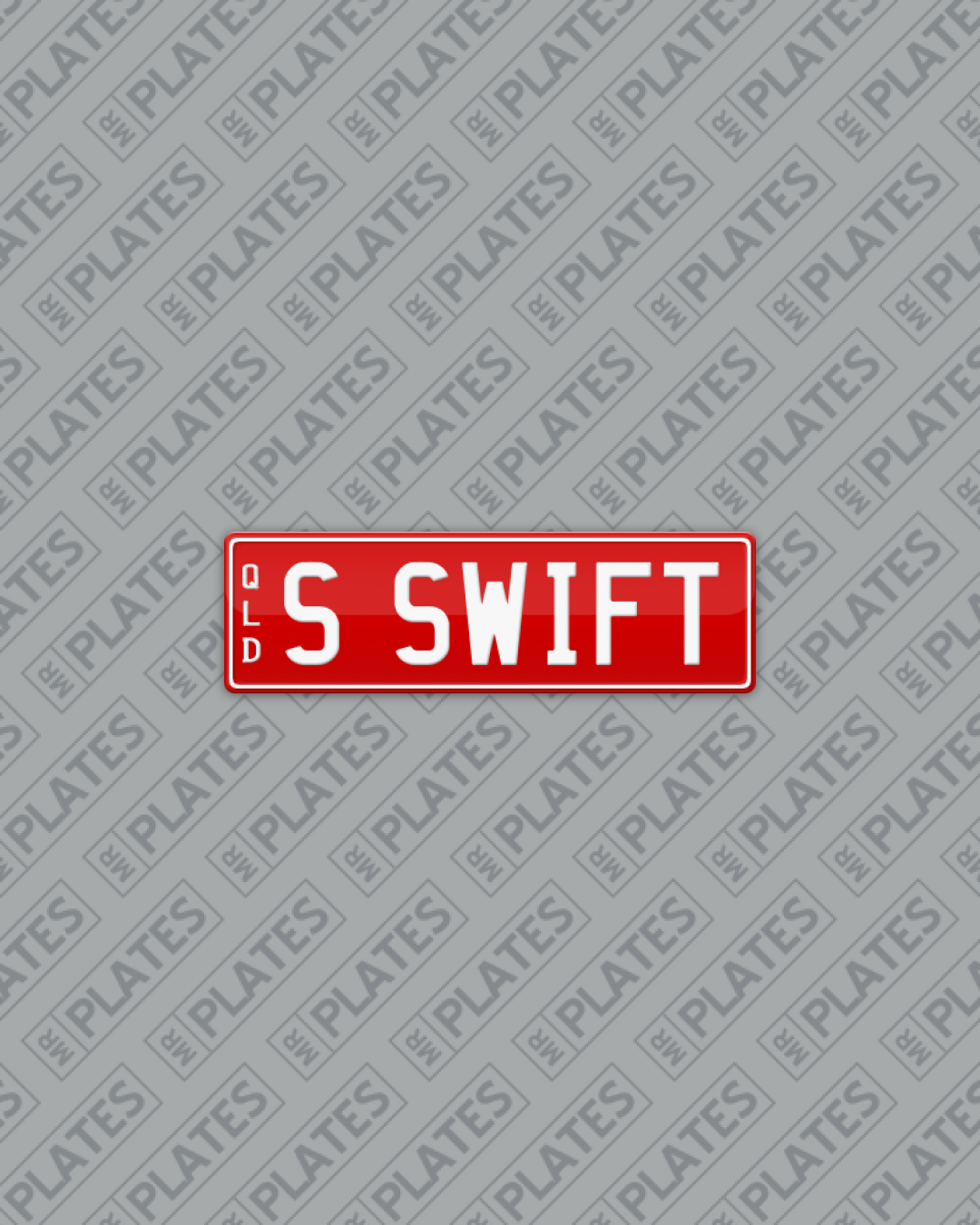 S SWIFT (Suzuki Swift) Number Plates For Sale, QLD - MrPlates