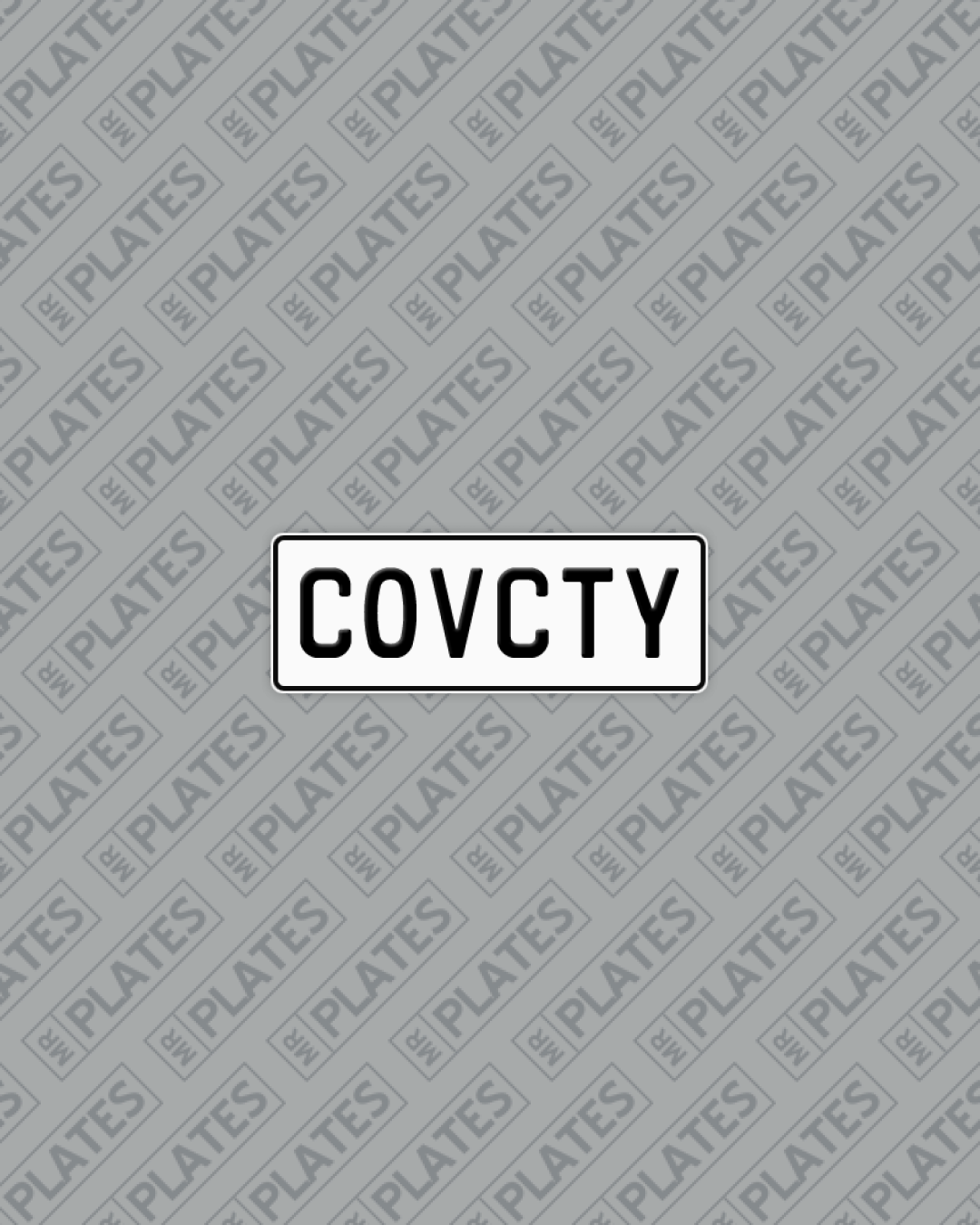 COVCTY (Coventry City (Football Club)) Number Plates For Sale - MrPlates