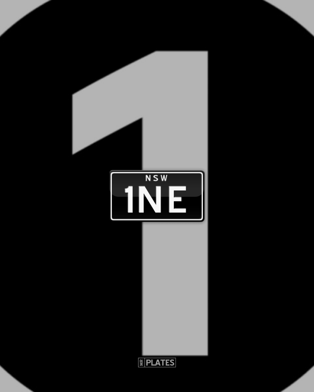 1NE (1, ONE, 1NE) Number Plates For Sale, NSW - MrPlates