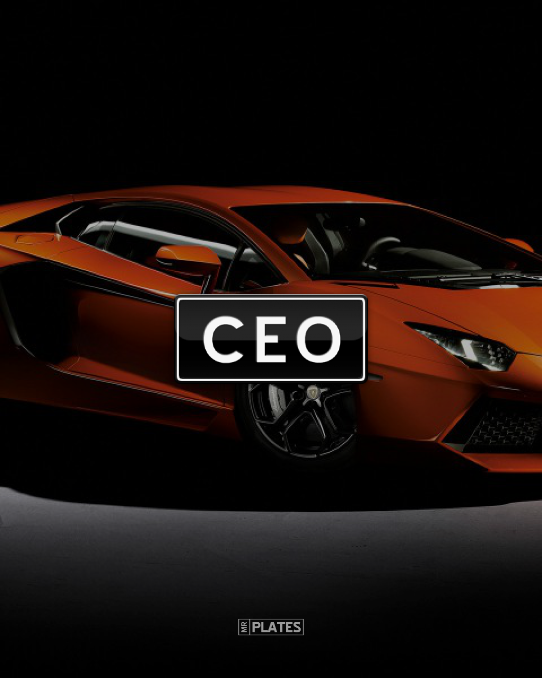 CEO Number Plates For Sale, VIC - MrPlates